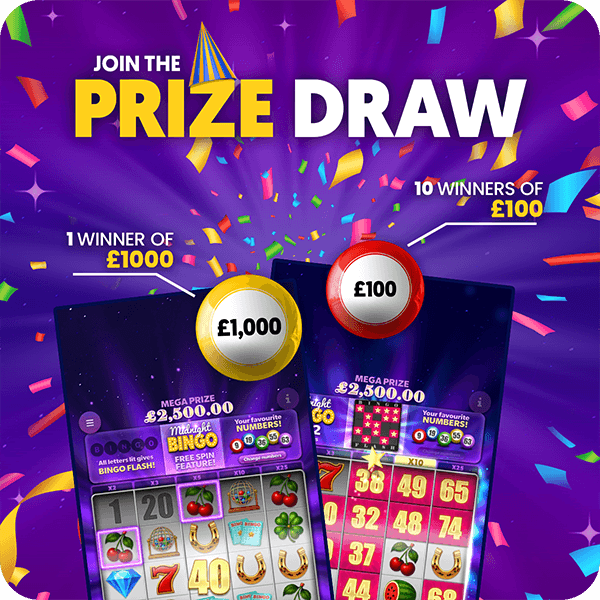 Midnight Bingo Prize Draw